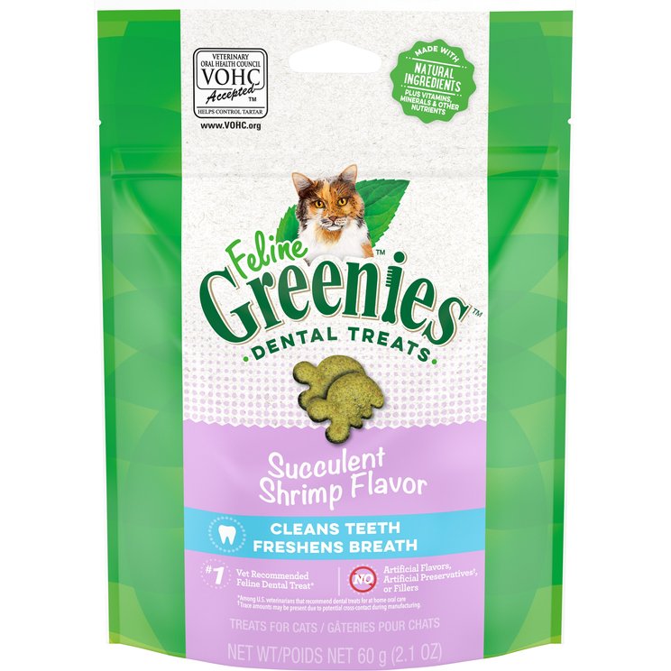 GREENIES DENTAL CHEWS FOR CATS (Free Shipping) | Chewy