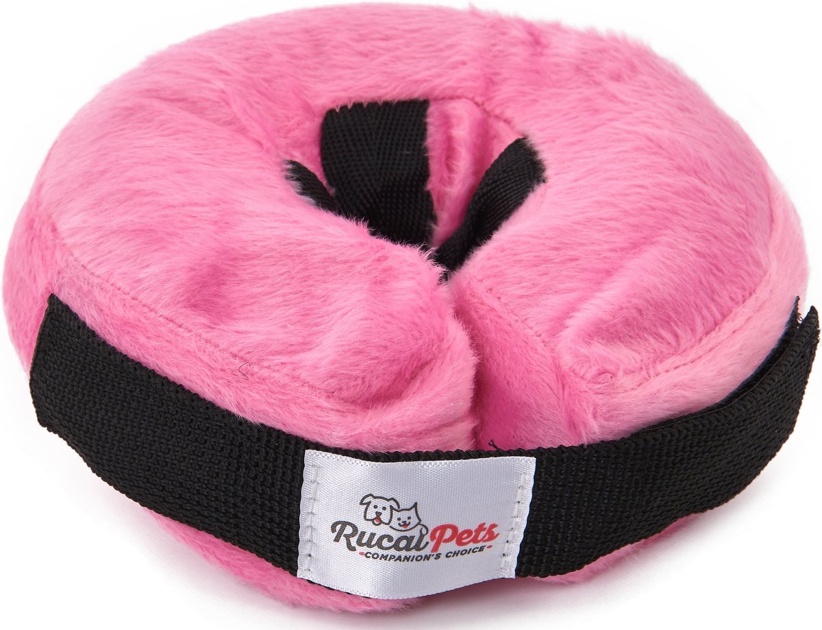 RUCAL PETS Inflatable Recovery Dog Collar, Pink, X-Small - Chewy.com