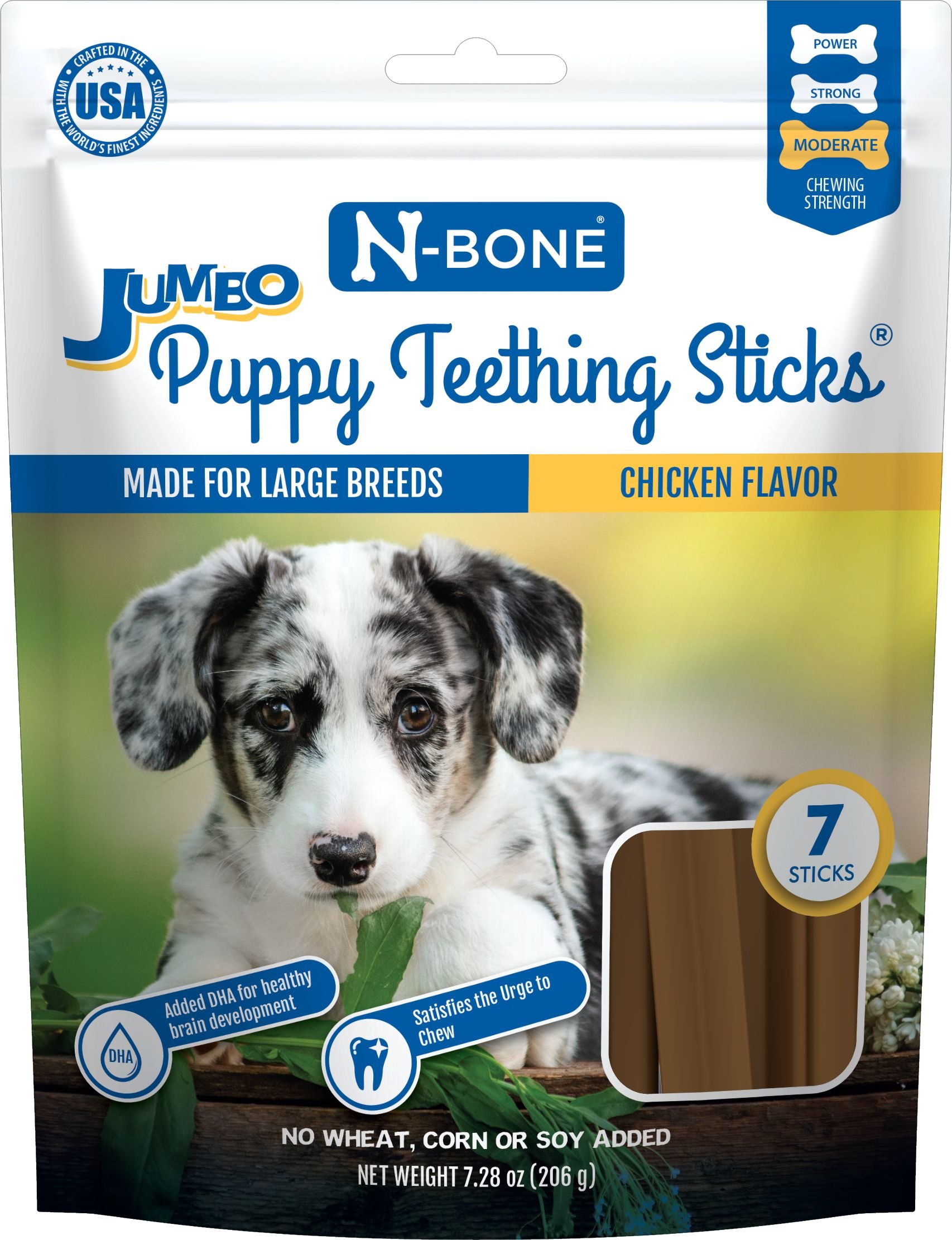 Questions and Answers about N-BONE Chicken Flavor Puppy Jumbo Teething ...