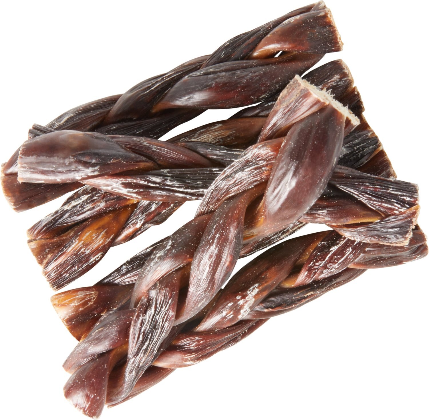 BONES & CHEWS Braided Beef Gullet 5-6" Dog Treats, 6 count - Chewy.com