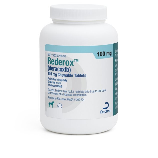 REDEROX (Deracoxib) Chewable Tablets for Dogs, 100 mg, 1 tablet - Chewy.com