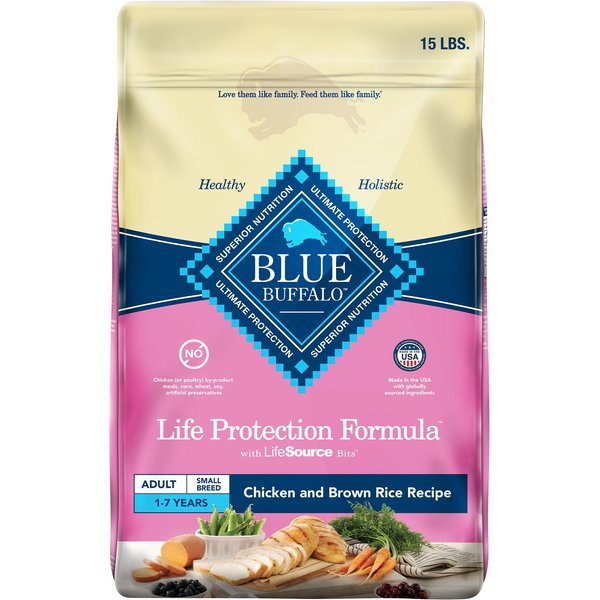 BLUE BUFFALO Life Protection Formula Small Breed Healthy Weight Adult ...