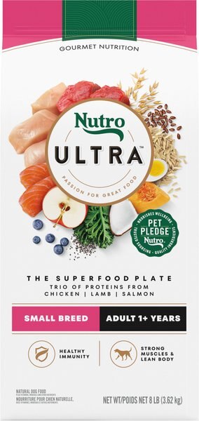 NUTRO Ultra Small Breed High Protein Adult Dry Dog Food, 8-lb bag ...