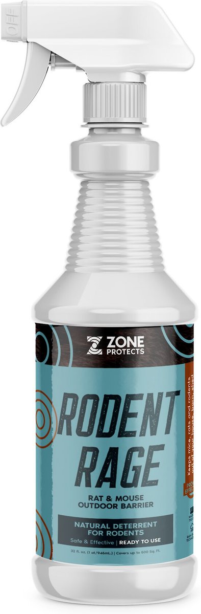 ZONE PROTECTS Rodent Rage Outdoor Barrier Rat & Mouse Outdoor Barrier ...