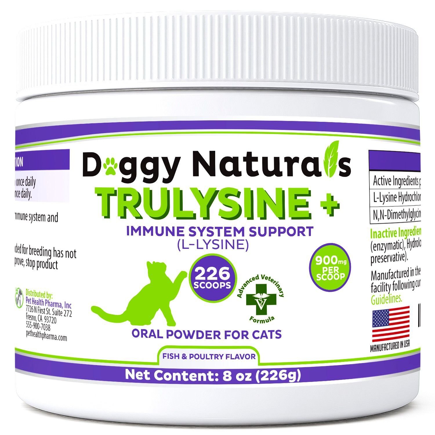 Questions and Answers about PET HEALTH PHARMA Doggy Naturals Trulysine+ ...