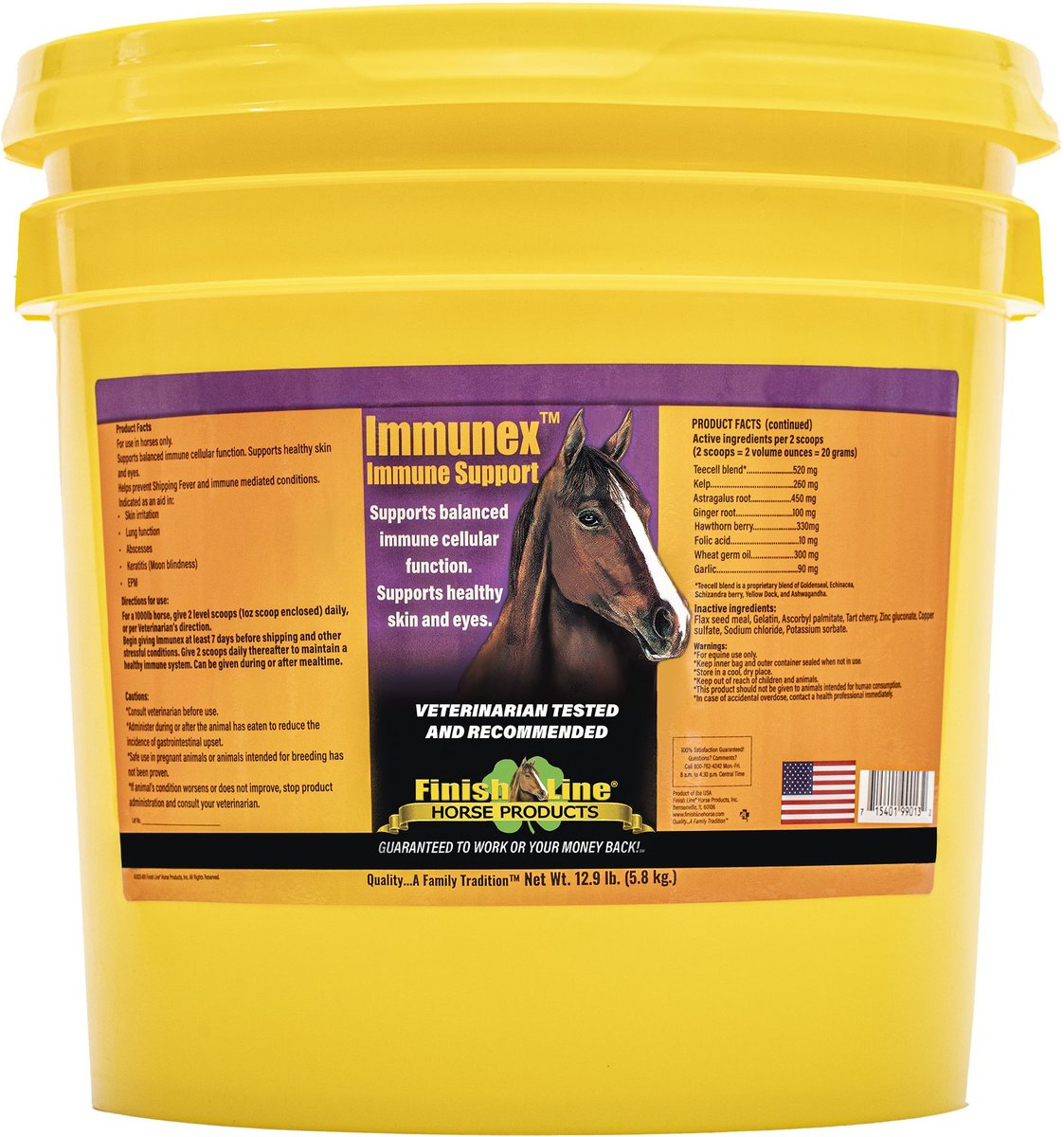 IMMUNEX Ship Well Horse Supplement, 13-lb bag - Chewy.com