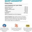 NATURVET Quiet Moments Chewable Tablets Calming Supplement for Dogs, 60 ...