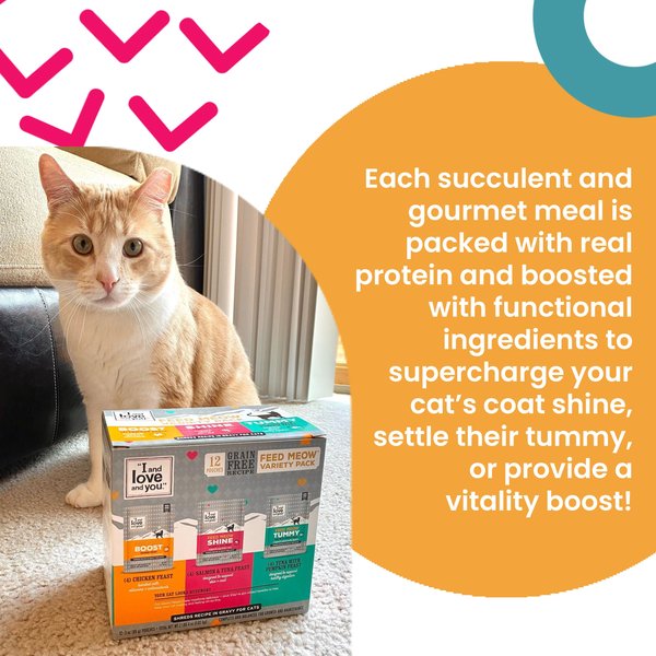 Out of Stock - I AND LOVE AND YOU Feed Meow Variety Pack Grain-Free ...