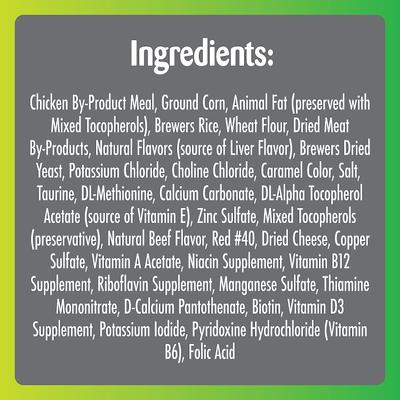 Discontinued - TEMPTATIONS MixUps Tasty Human, Chicken, Liver & Beef ...