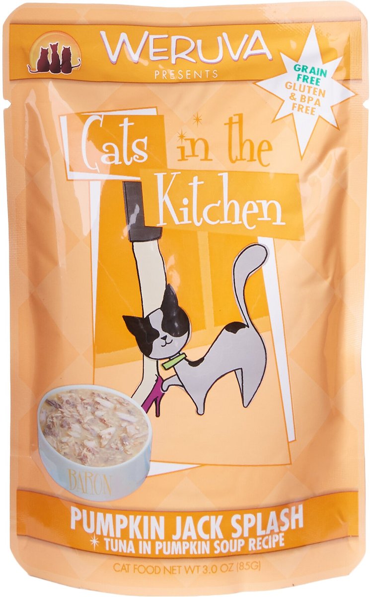 New Version Available - WERUVA Cats in the Kitchen Pumpkin Jack Splash ...