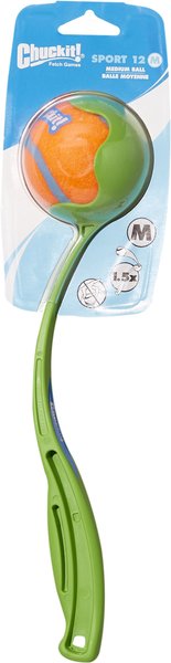 CHUCKIT! Sport Launcher Dog Toy, Color Varies, 12M - Chewy.com