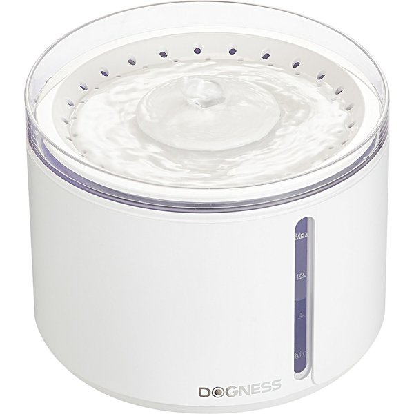 HANAMYA Automatic Dog & Cat Water Fountain, White - Chewy.com