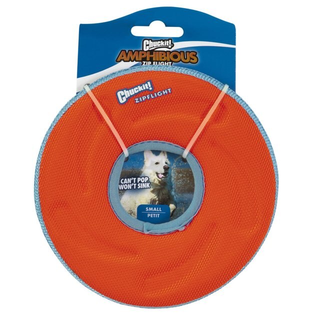 CHUCKIT! Zipflight Disc Dog Toy, Color Varies, Small - Chewy.com