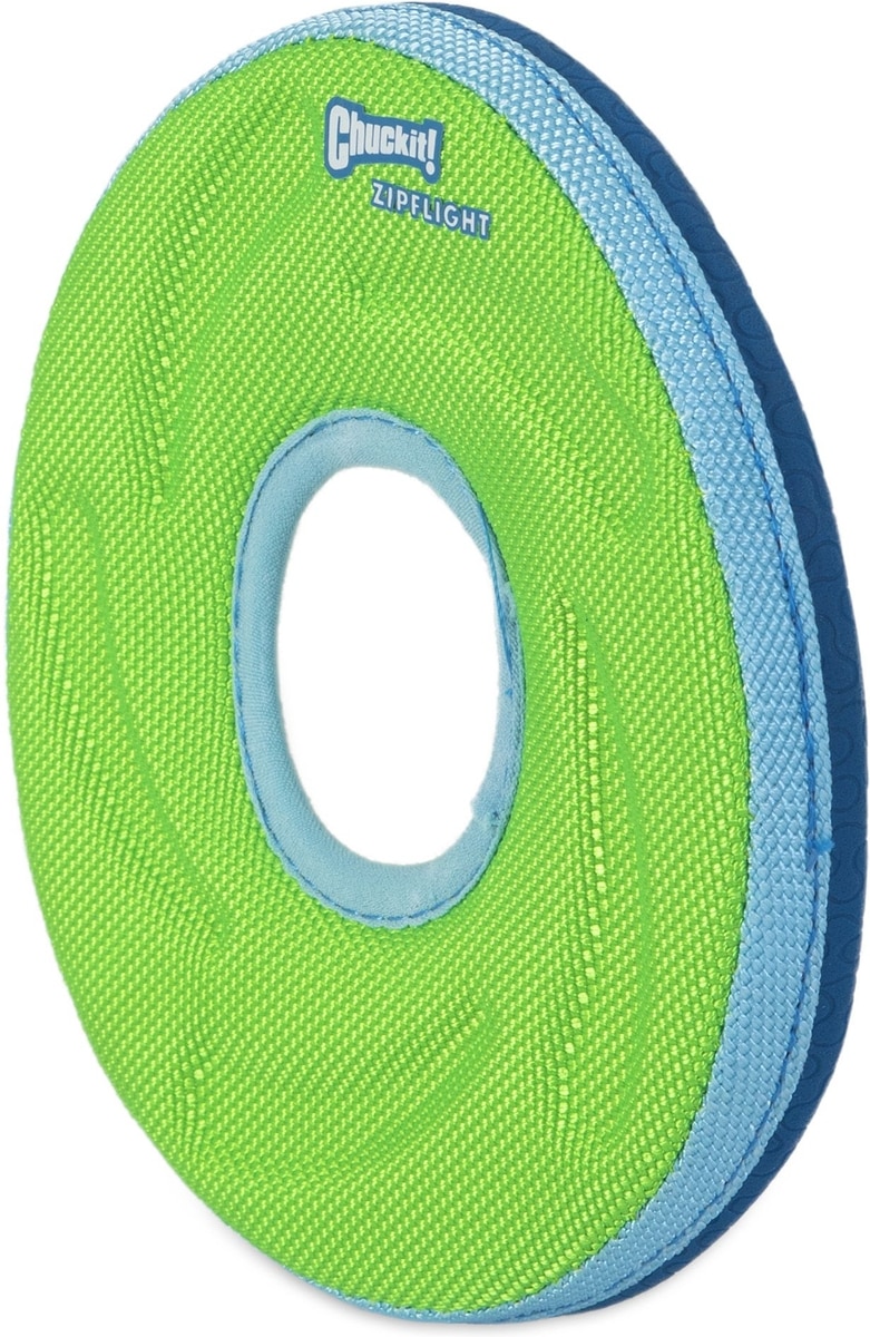 CHUCKIT! Zipflight Disc Dog Toy, Color Varies, Small - Chewy.com