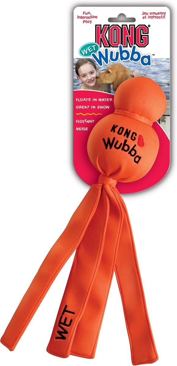 KONG Wet Wubba Dog Toy, Color Varies, X-Large - Chewy.com
