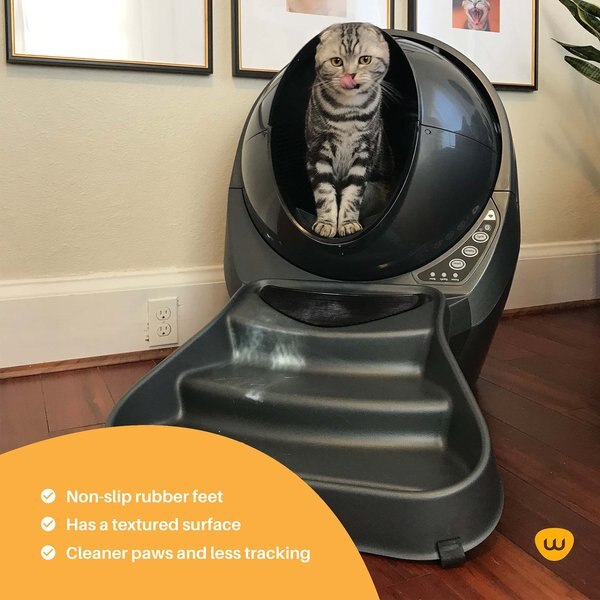 LITTER-ROBOT 3 Cat Litter Box Ramp, Grey - Chewy.com