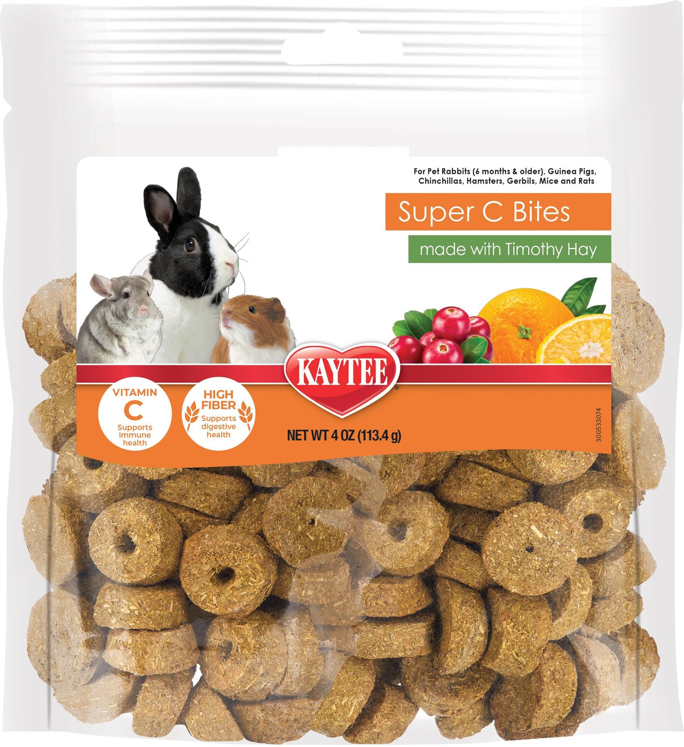 KAYTEE Timothy Baked Biscuits Small Pet Treat - Chewy.com
