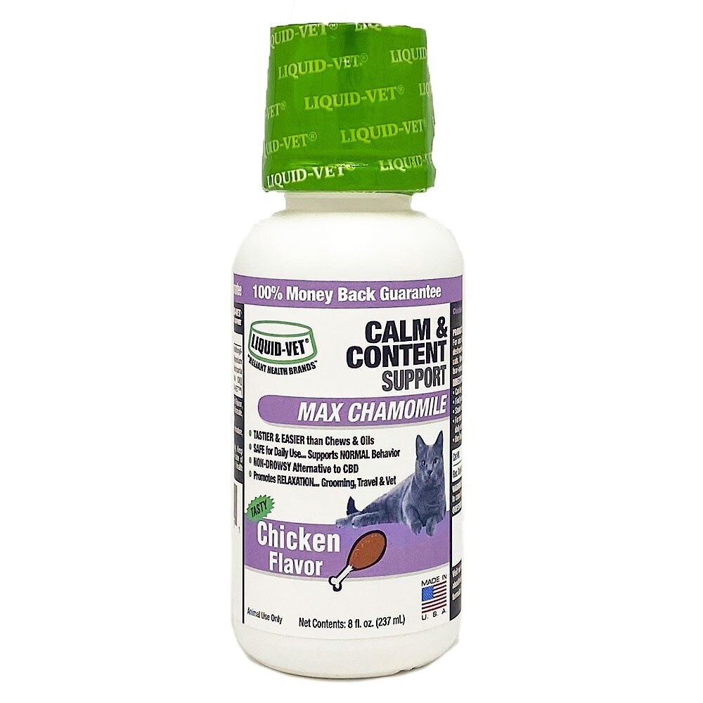 Questions and Answers about LIQUID-VET Calm & Content Support Chicken ...