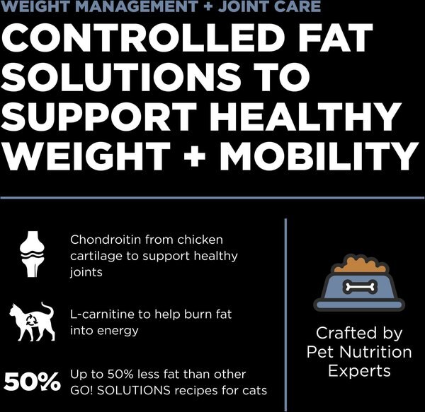 GO! SOLUTIONS Weight Management + Joint Care Grain-Free Chicken Recipe ...