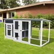 PAWHUT Backyard PC Roof with Run Box Chicken Coop - Chewy.com