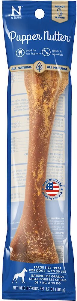 N-BONE Pupper Nutter Dog Treat, Large, 1 count - Chewy.com