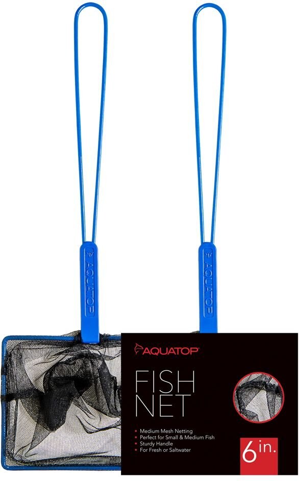 AQUATOP Medium Mesh Fish Net, 6-in - Chewy.com
