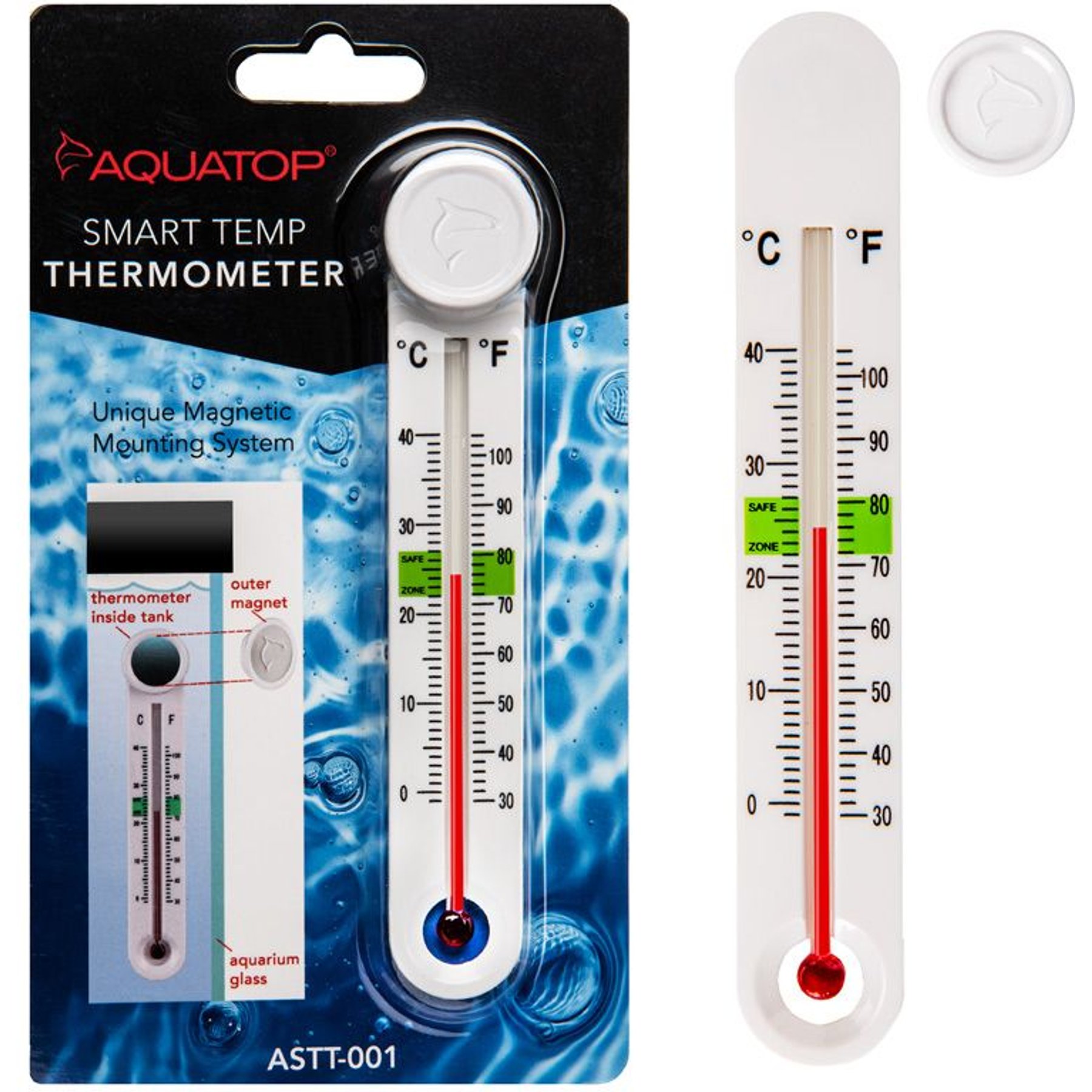 Out of Stock - AQUATOP Smart-Temp Thermometer with Magnet Mount - Chewy.com