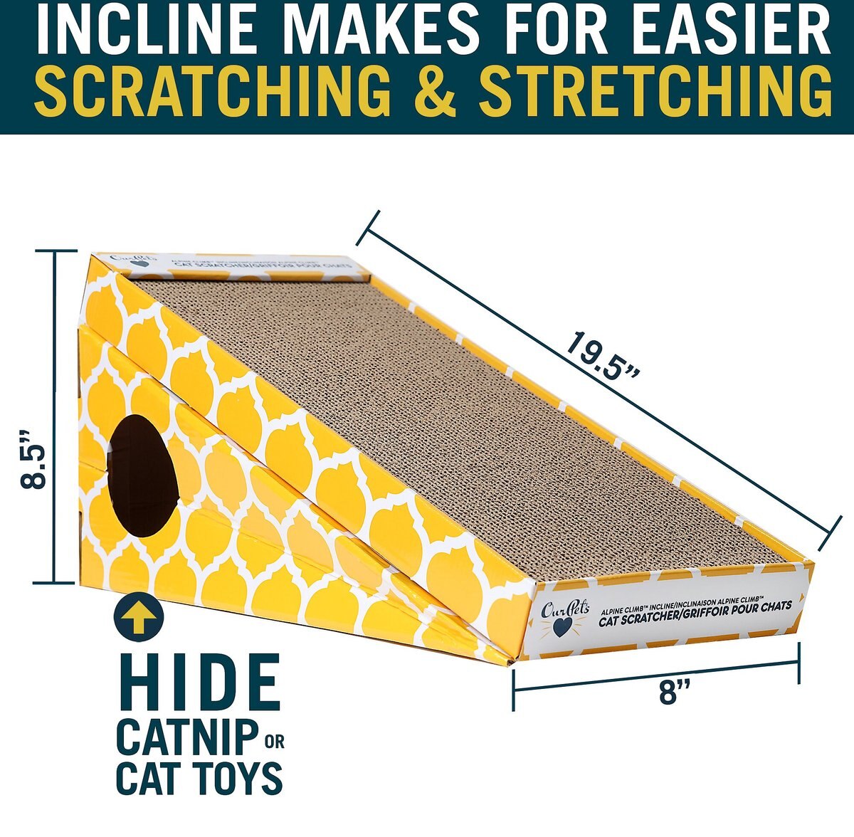 Out of Stock - OURPETS Alpine Climb Cat Scratcher, Color Varies - Chewy.com