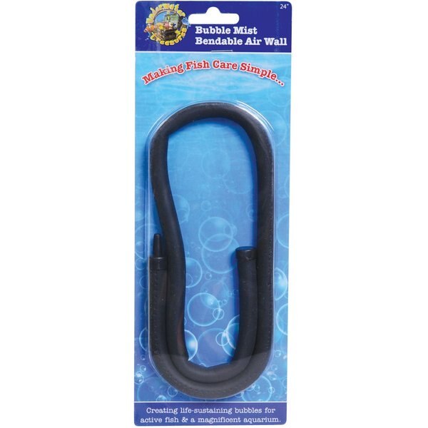 UNDERWATER TREASURES Bendable Rubber Fish Air Diffuser, 24-in - Chewy.com