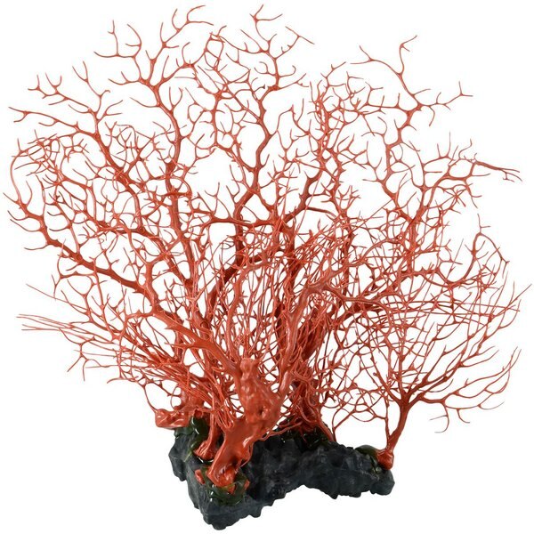 UNDERWATER TREASURES Sea Fan Coral Fish Ornament, Red - Chewy.com