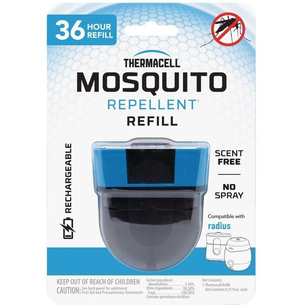 THERMACELL Rechargeable Mosquito Repellent Refills, 36 hours, 1 count ...