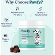 PAWFY Probiotic Chicken Flavor Chews Dog Supplement, 30 count - Chewy.com