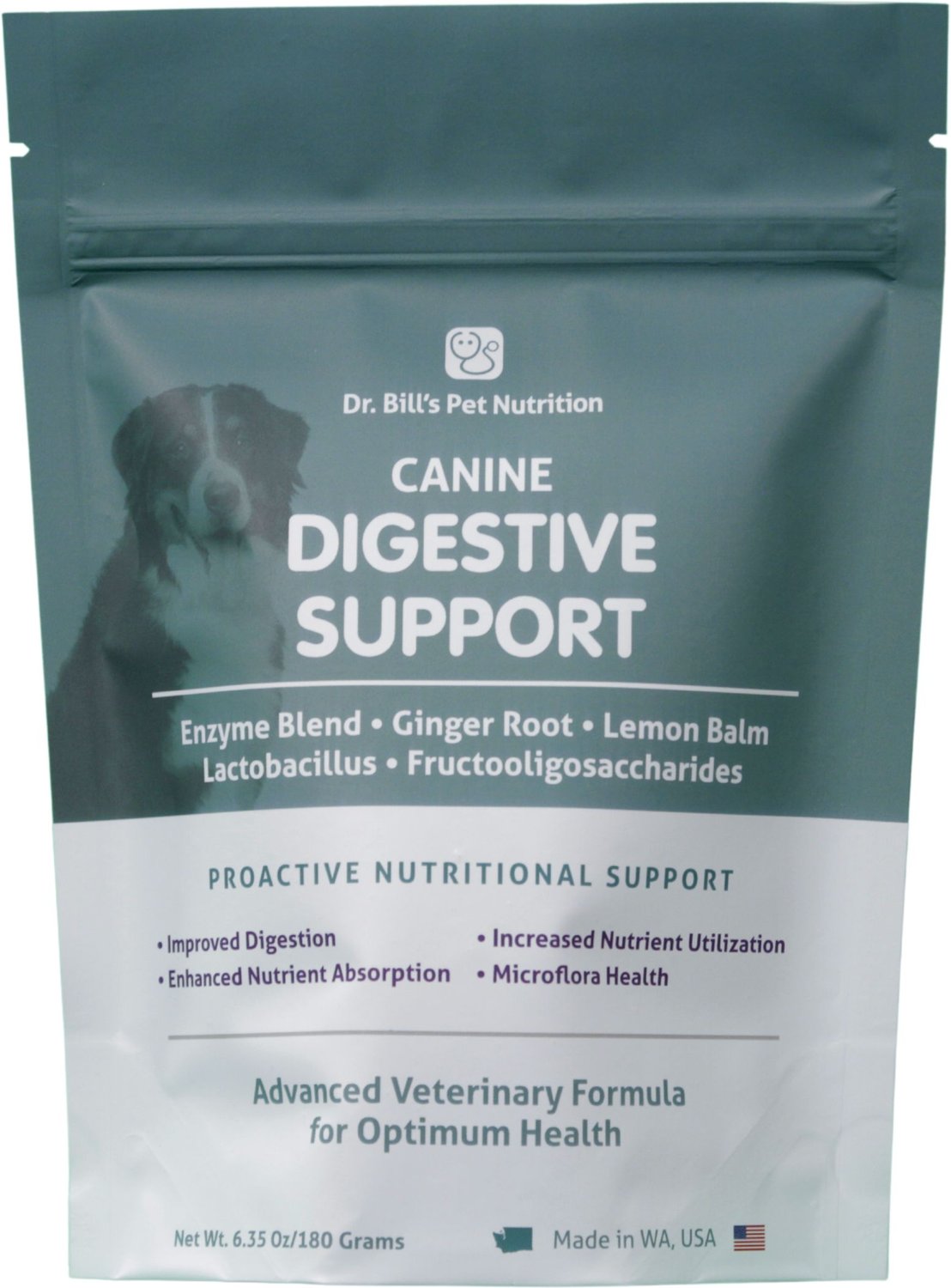 DR. BILL'S PET NUTRITION Canine Digestive Support Probiotics ...