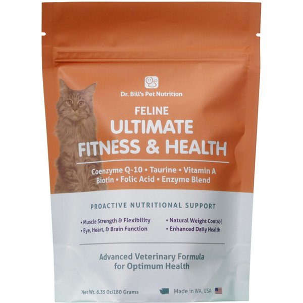 DR. BILL'S PET NUTRITION Feline Ultimate Fitness & Health Cat ...