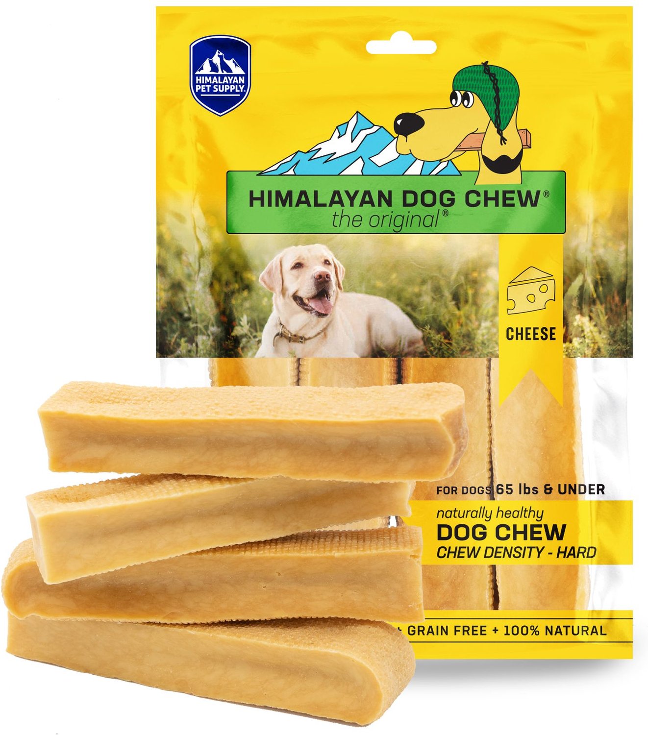HIMALAYAN PET SUPPLY Himalayan Dog Chew Original Yak Cheese Dog Chews ...