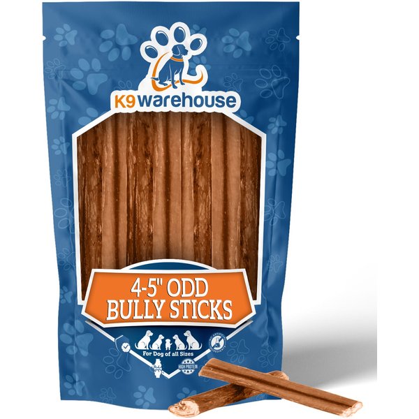 NATURAL FARM Braided Power Beef Bully Sticks Dog Treats, 6-in, 10 count ...