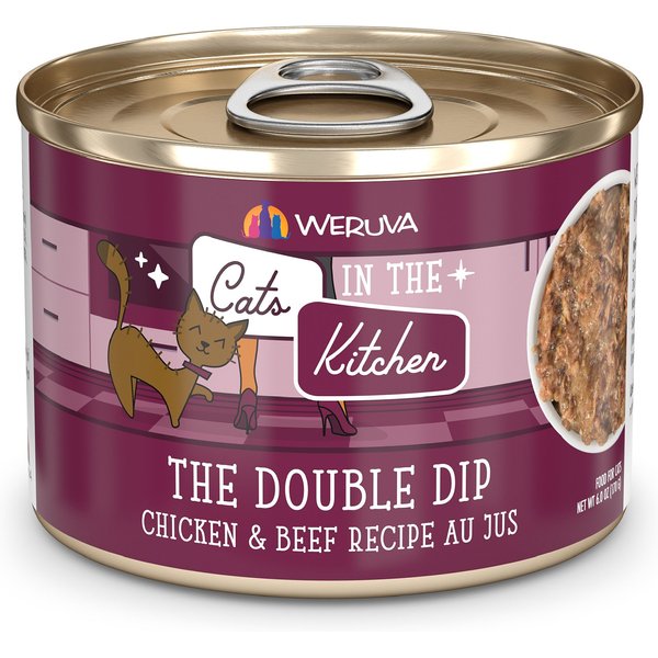 WERUVA Cats in the Kitchen Lamb Burgini Lamb Au Jus Grain-Free Canned ...