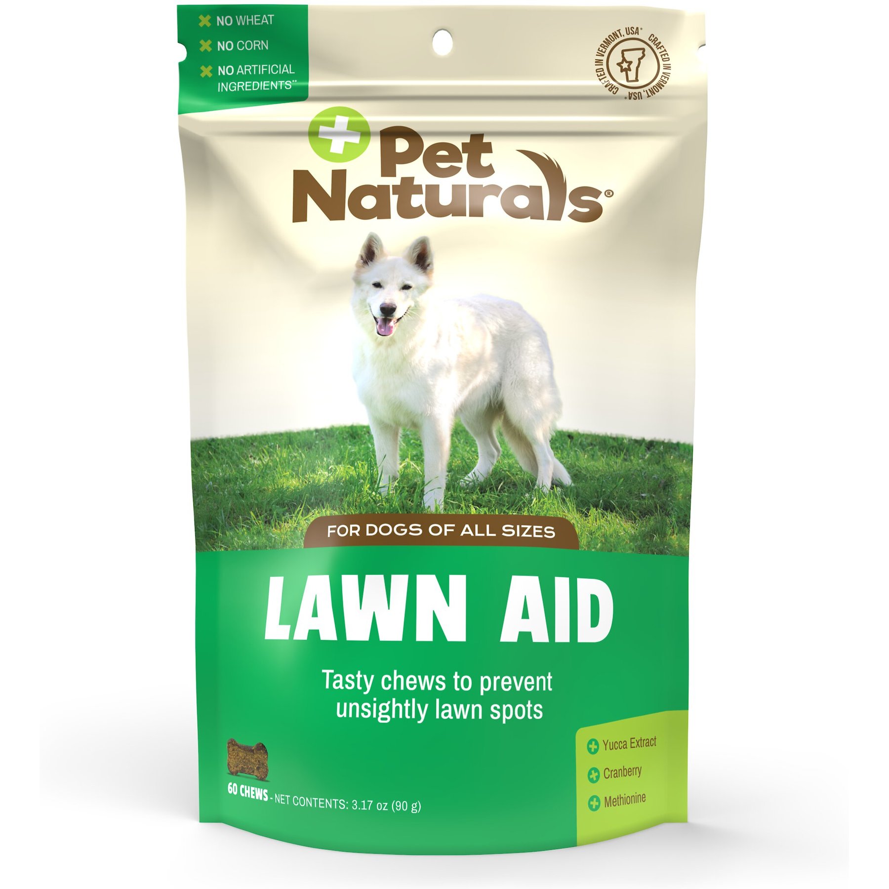 PET NATURALS Lawn Aid Dog Chews, 60 count - Chewy.com