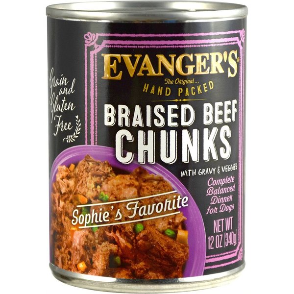 EVANGER'S Grain-Free Hand Packed Whole Chicken Thighs Canned Dog Food ...