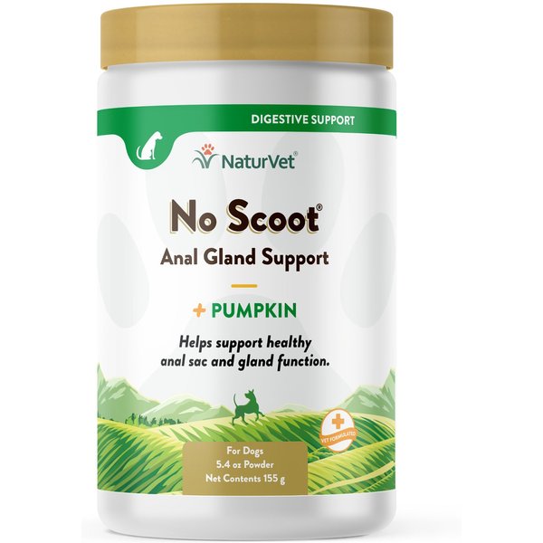 NATURVET No Scoot Plus Pumpkin Soft Chews Digestive Supplement for Dogs ...