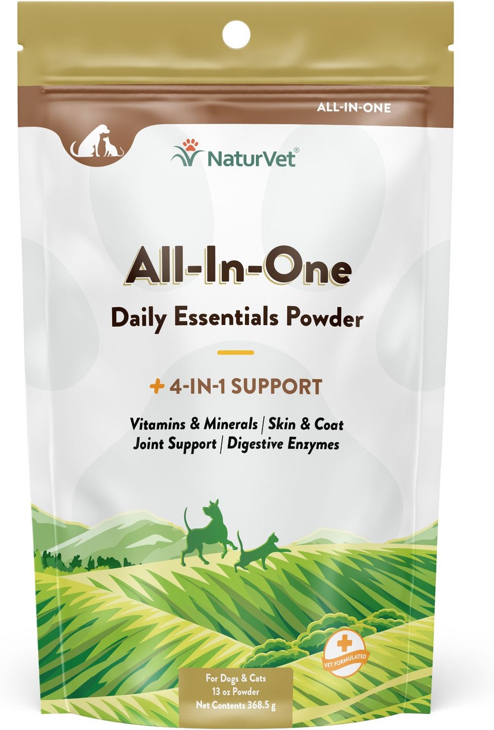 NATURVET All-in-One Powder Multivitamin for Dogs, 13-oz bag - Chewy.com