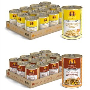 WERUVA Wok the Dog with Chicken, Beef & Pumpkin in Gravy Grain-Free ...