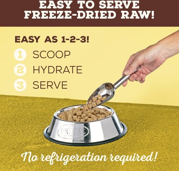 PRIMAL Raw Pronto Puppy Recipe Dog Freeze-Dried Food, 25-oz bag - Chewy.com