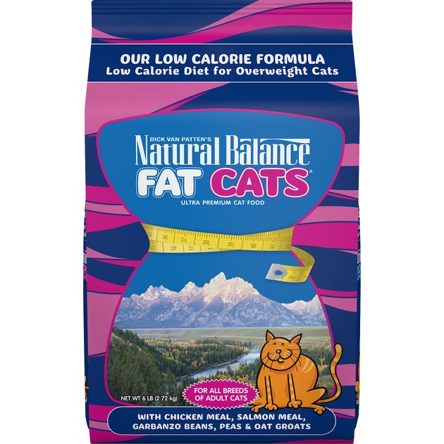 NATURAL BALANCE Fat Cats with Chicken Meal, Salmon Meal, Garbanzo Beans ...