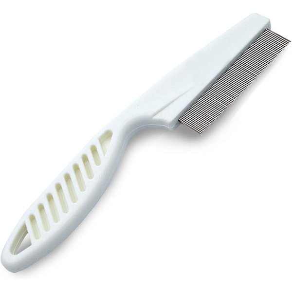 SUNGROW Tick & Flea Comb for Short Haired Dog & Cat, Small Pet Shedding ...