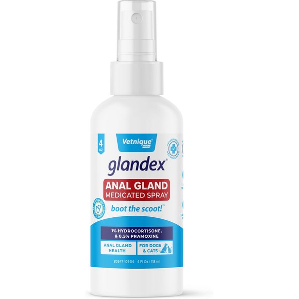 VETNIQUE LABS Glandex Anal Gland Medicated Anti Itch Hydrocortisone ...