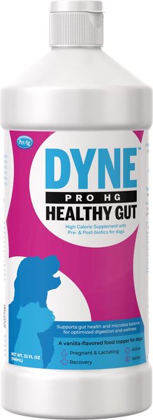 PETAG Dyne PRO HG Healthy Gut Liquid Supplement for Dogs, 32-fl oz ...