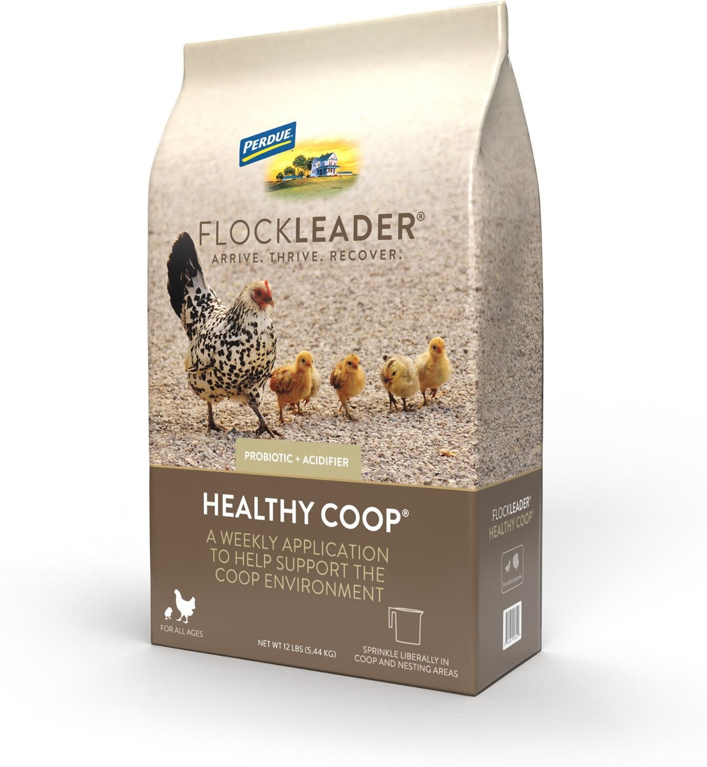 FLOCKLEADER Healthy Coop Poultry Supplement, 12-lb bag - Chewy.com