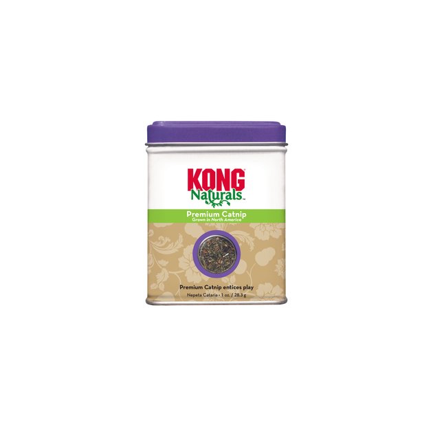 KONG Naturals Premium Catnip, 1-oz tin - Chewy.com