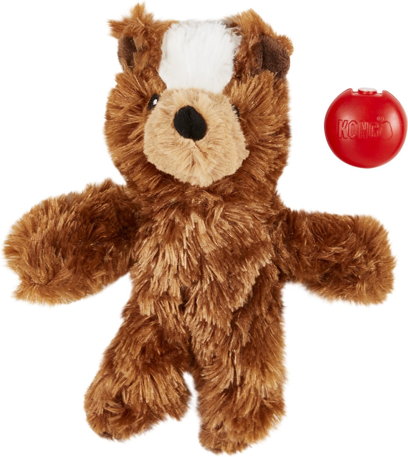 KONG Plush Teddy Bear Dog Toy, Medium - Chewy.com